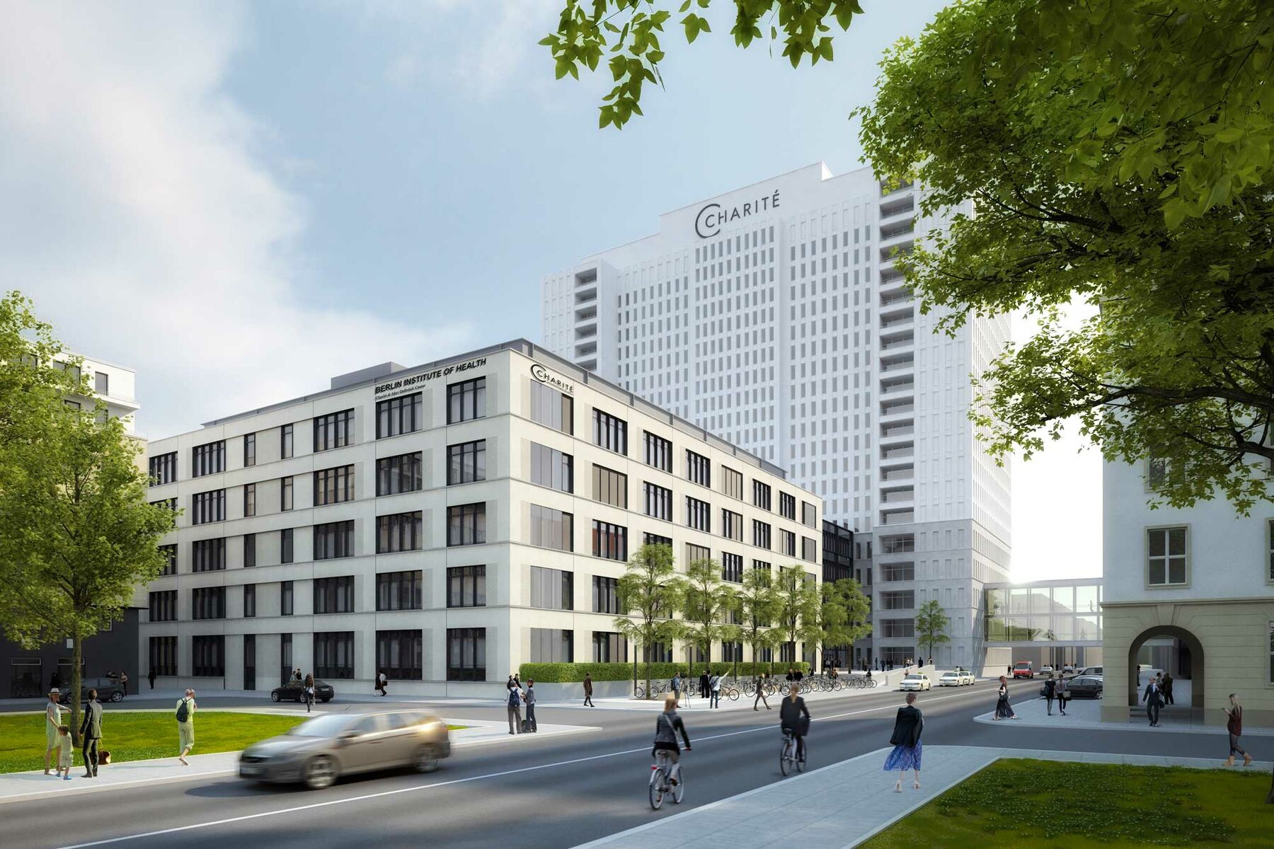 Campus Charité Mitte | Zukunftsbausteine | Vision | Die neue Charité
